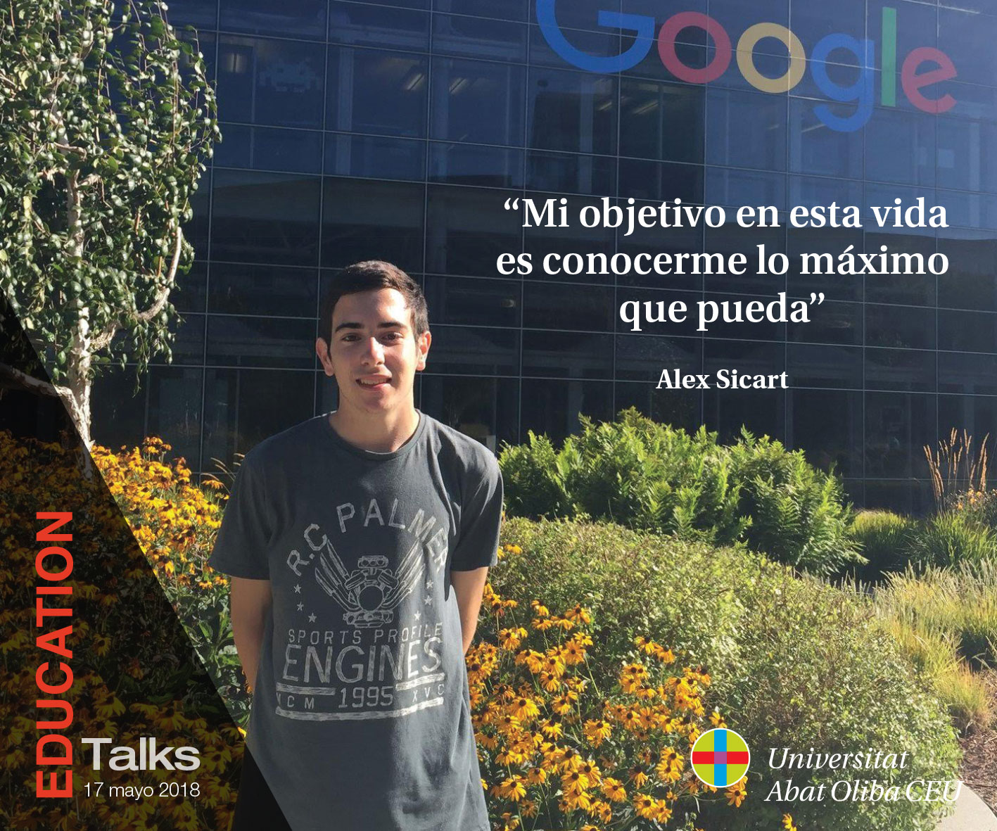 EDUCATION TALKS 17 MAYO 2018. Evento Educativo – Raquel Caballero